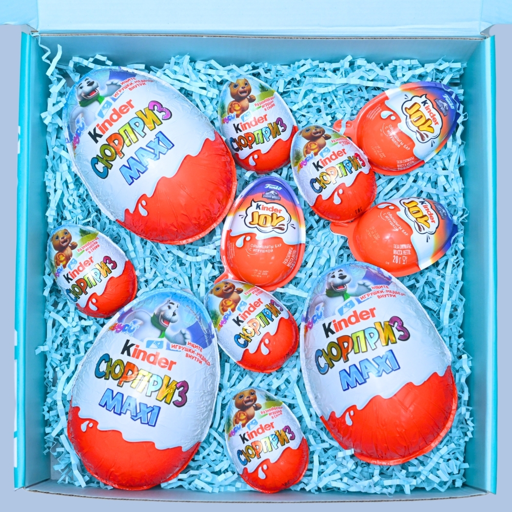 Gifts “Gift box with Kinder Surprises” – Same-Day Delivery | Latona